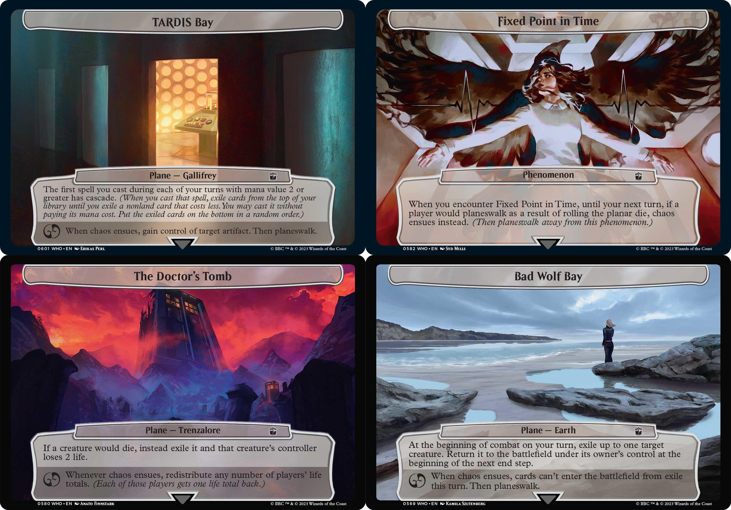 Magic: The Gathering Reveals New Look at Doctor Who Set