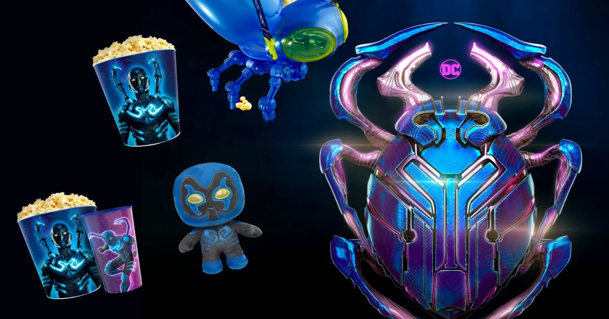 DC's Blue Beetle Merchandise Now in Theaters