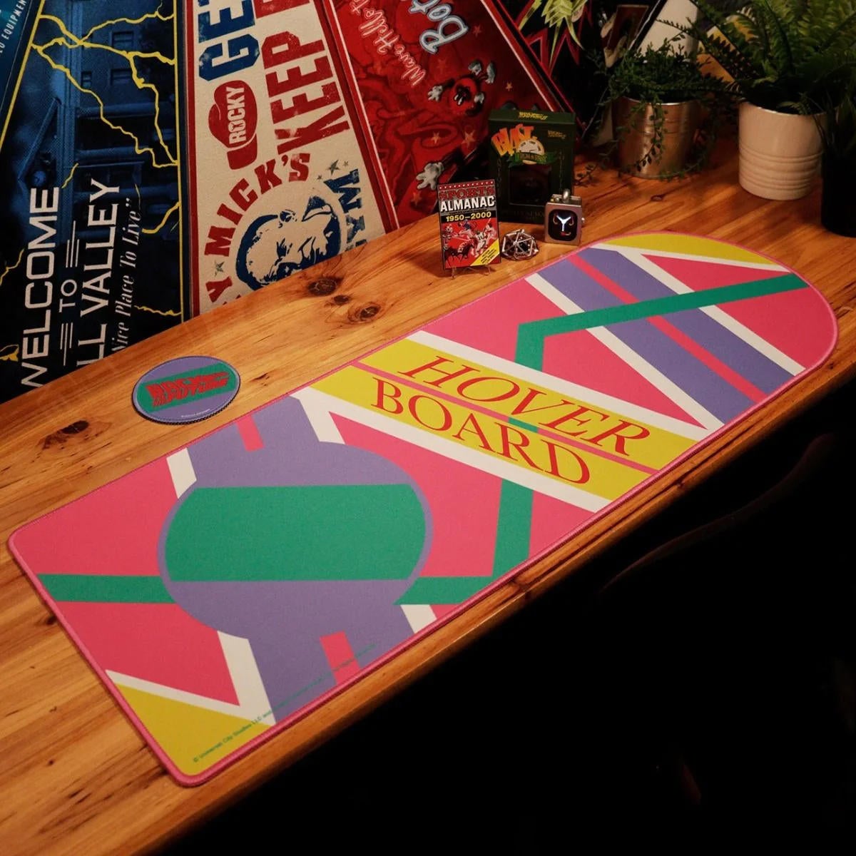 Back to the Future Hoverboard Desk Pad Gives Your PC a New Look For 2015