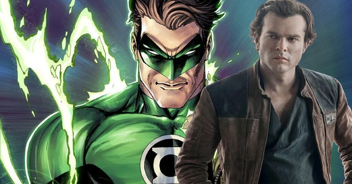 DCU Fan Art Imagines Star Wars' Alden Ehrenreich as Green Lantern's Hal ...