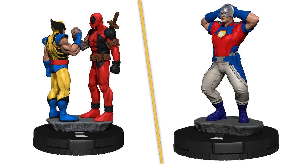Marvel Studios: Next Phase, Deadpool, Peacemaker HeroClix Announced