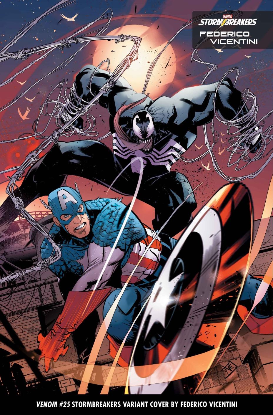 Marvel Stormbreaker Variants Celebrate Captain America #1