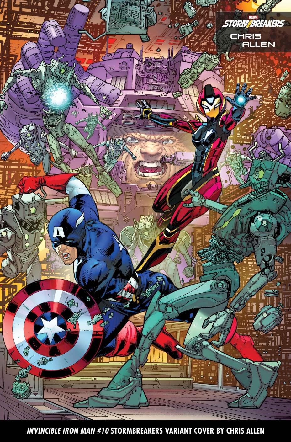 Marvel Stormbreaker Variants Celebrate Captain America #1