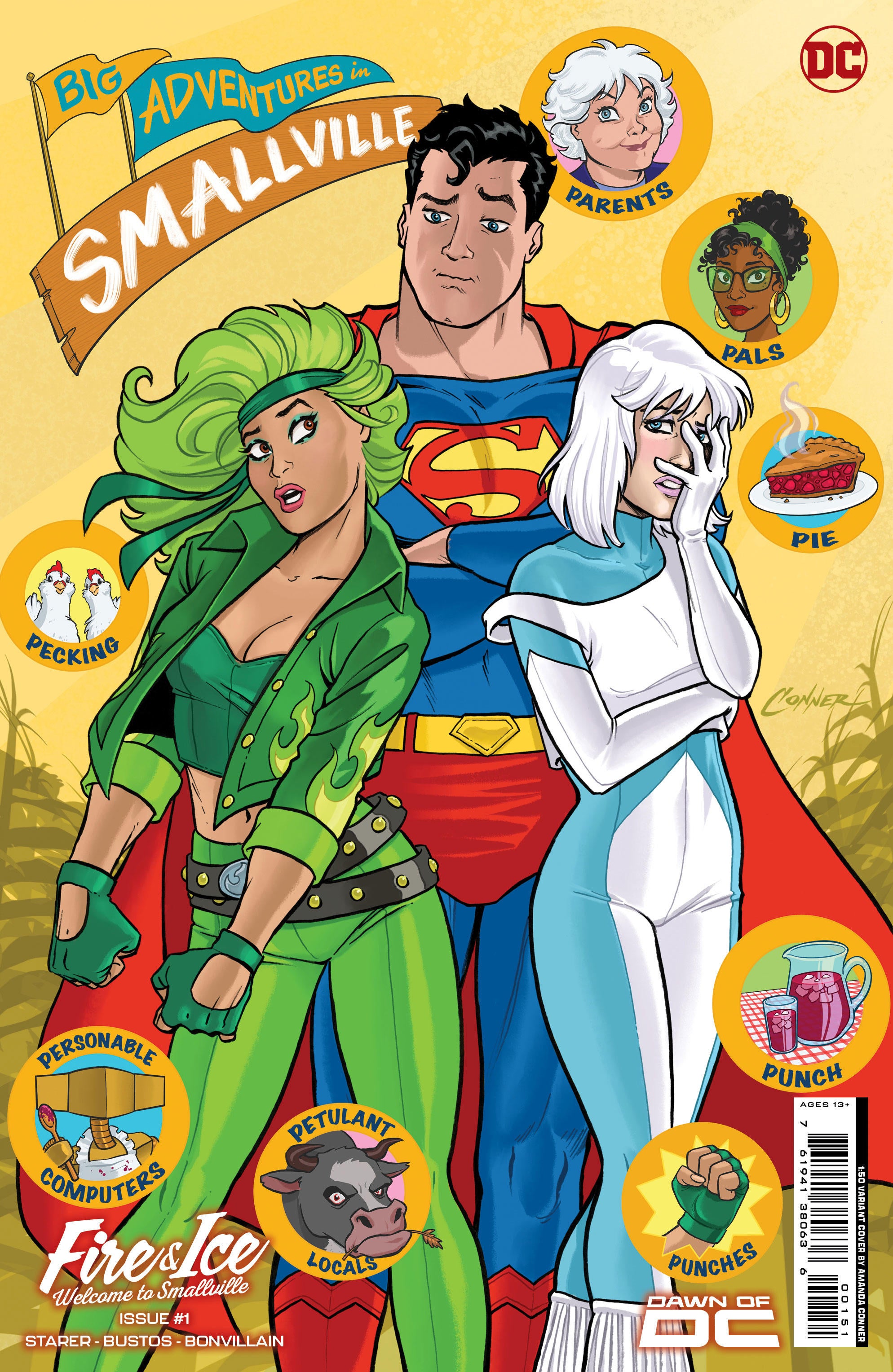 DC's Fire & Ice Get a New Status Quo in Welcome to Smallville #1 ...