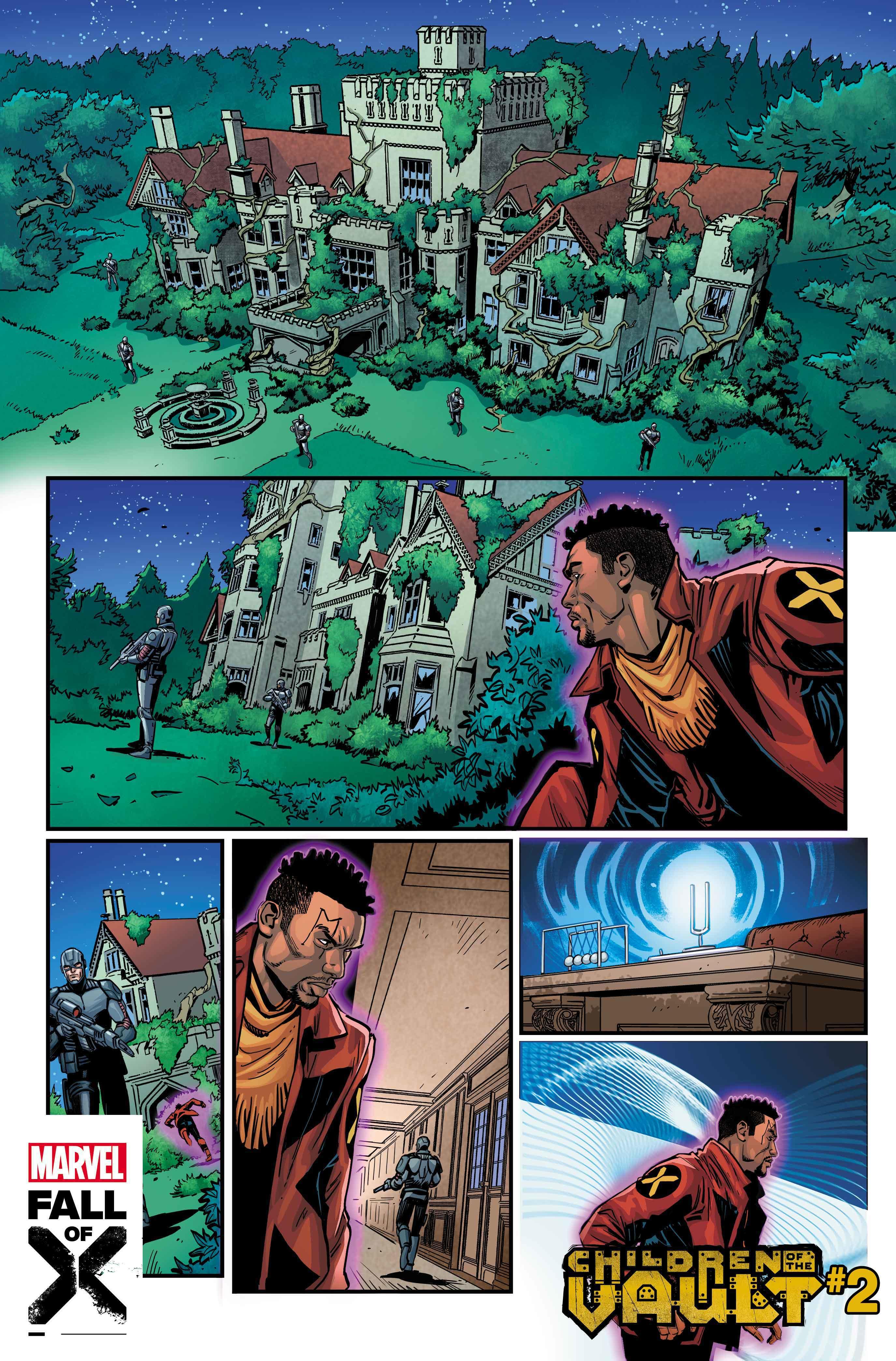 X-Men Battle for the Future in Children of the Vault #2 (Exclusive)