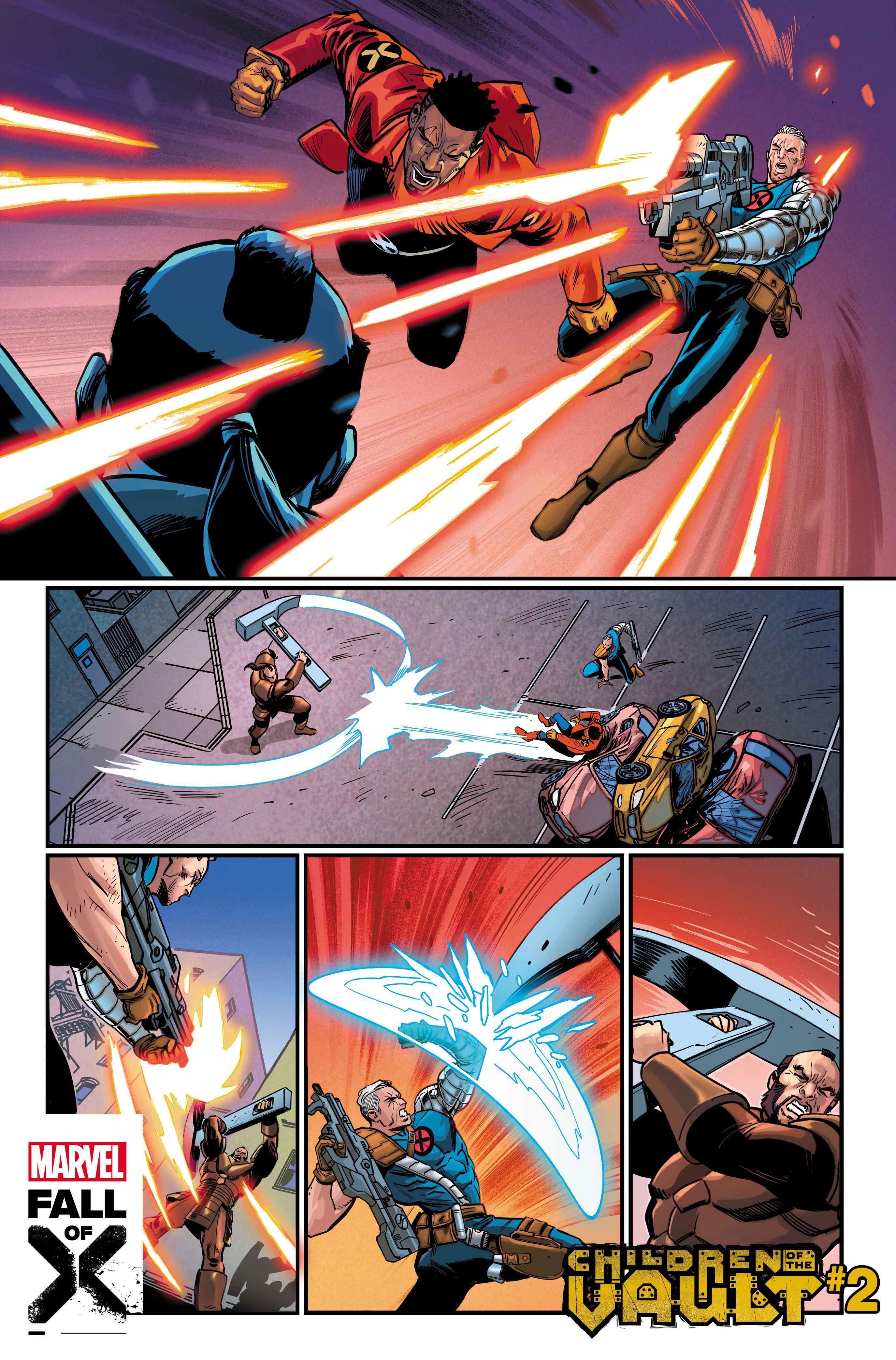 X-Men Battle for the Future in Children of the Vault #2 (Exclusive)