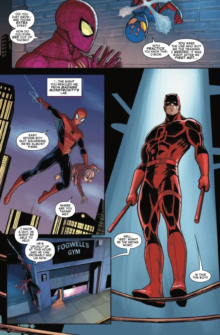 Spider-Man Preview Brings Back Spider-Boy and Daredevil