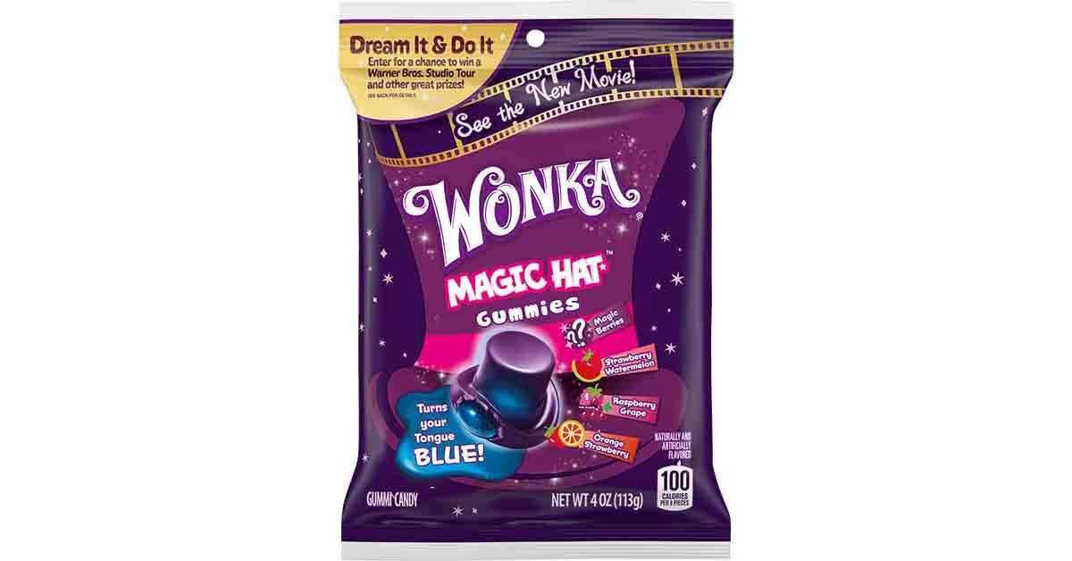 Wonka Candy Brand Returns With New Magic Hat Gummies Ahead of Warner ...