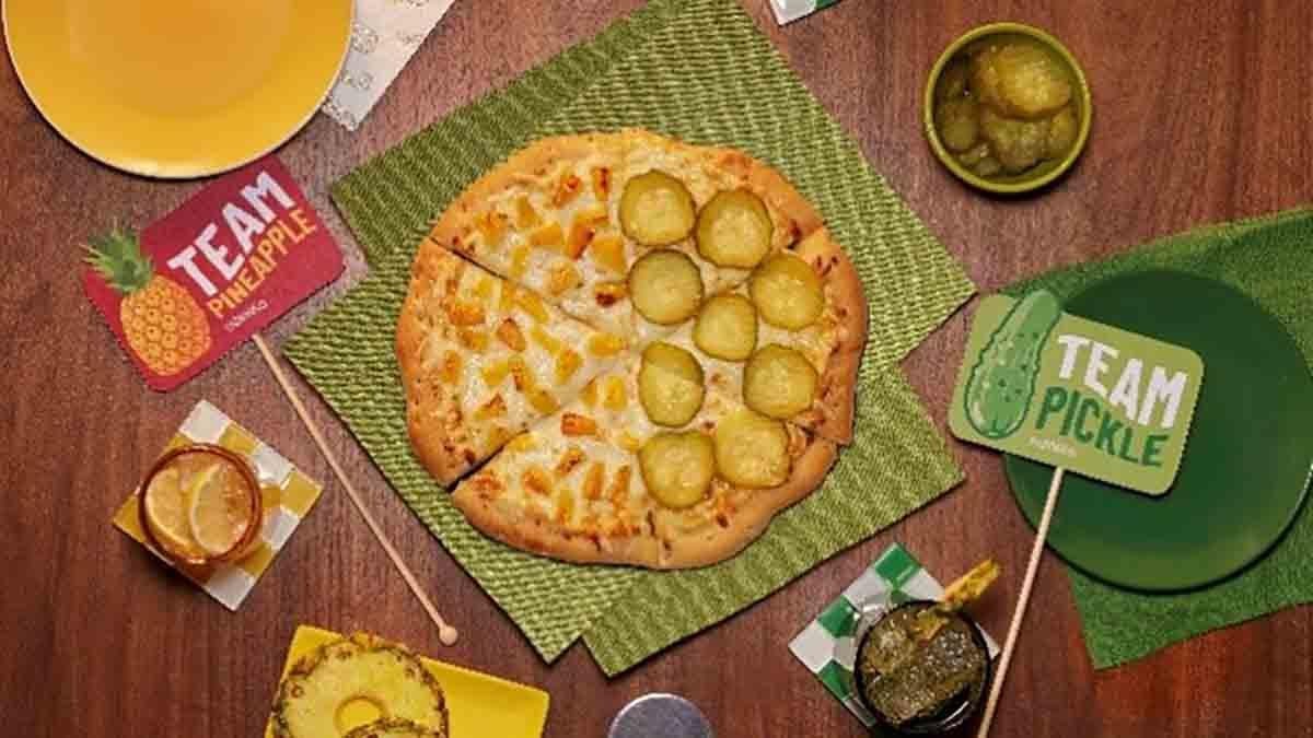 DiGiorno Debuts Pineapple Pickle Pizza