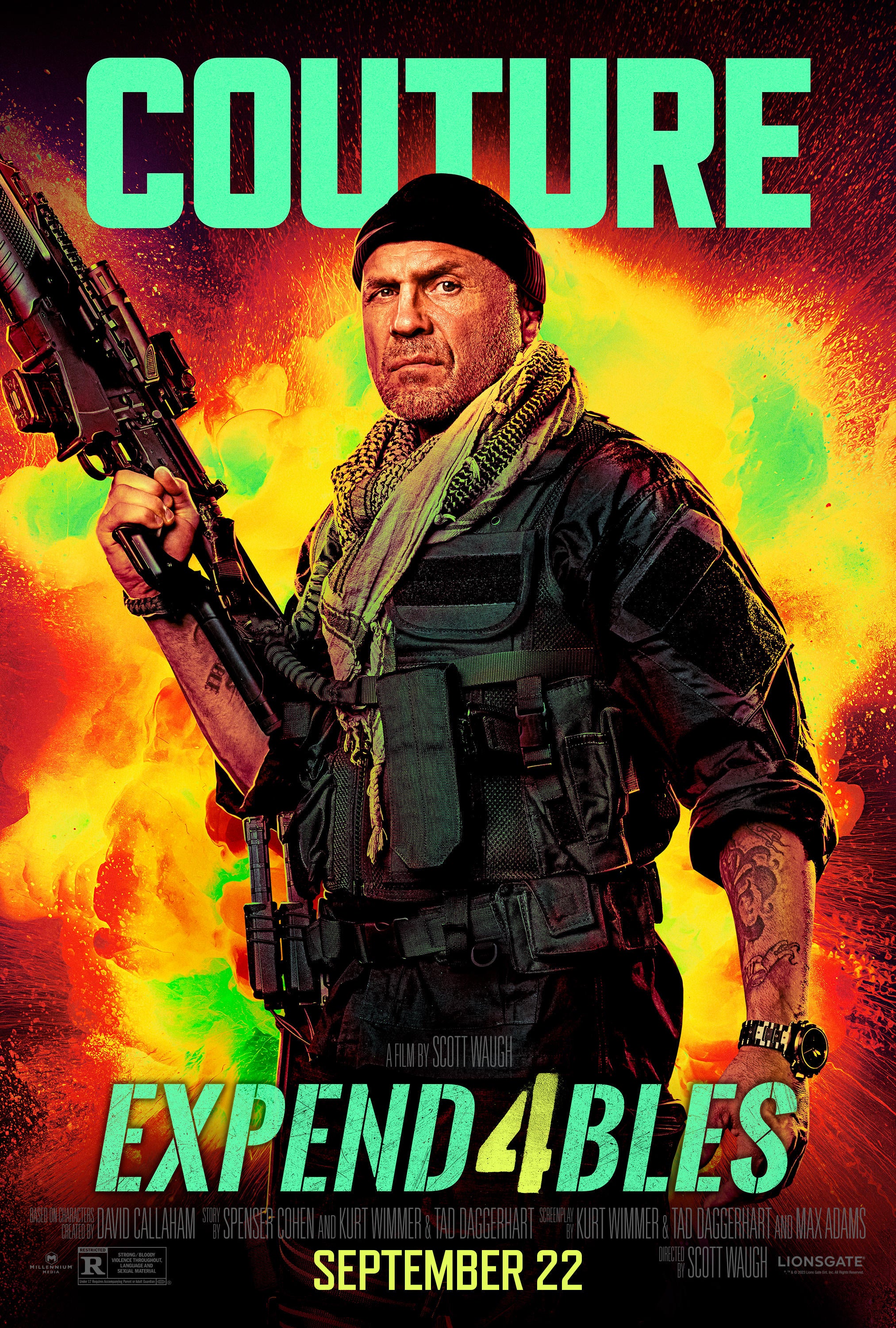 Expendables 4 Character Posters Highlight the Action-Packed Cast