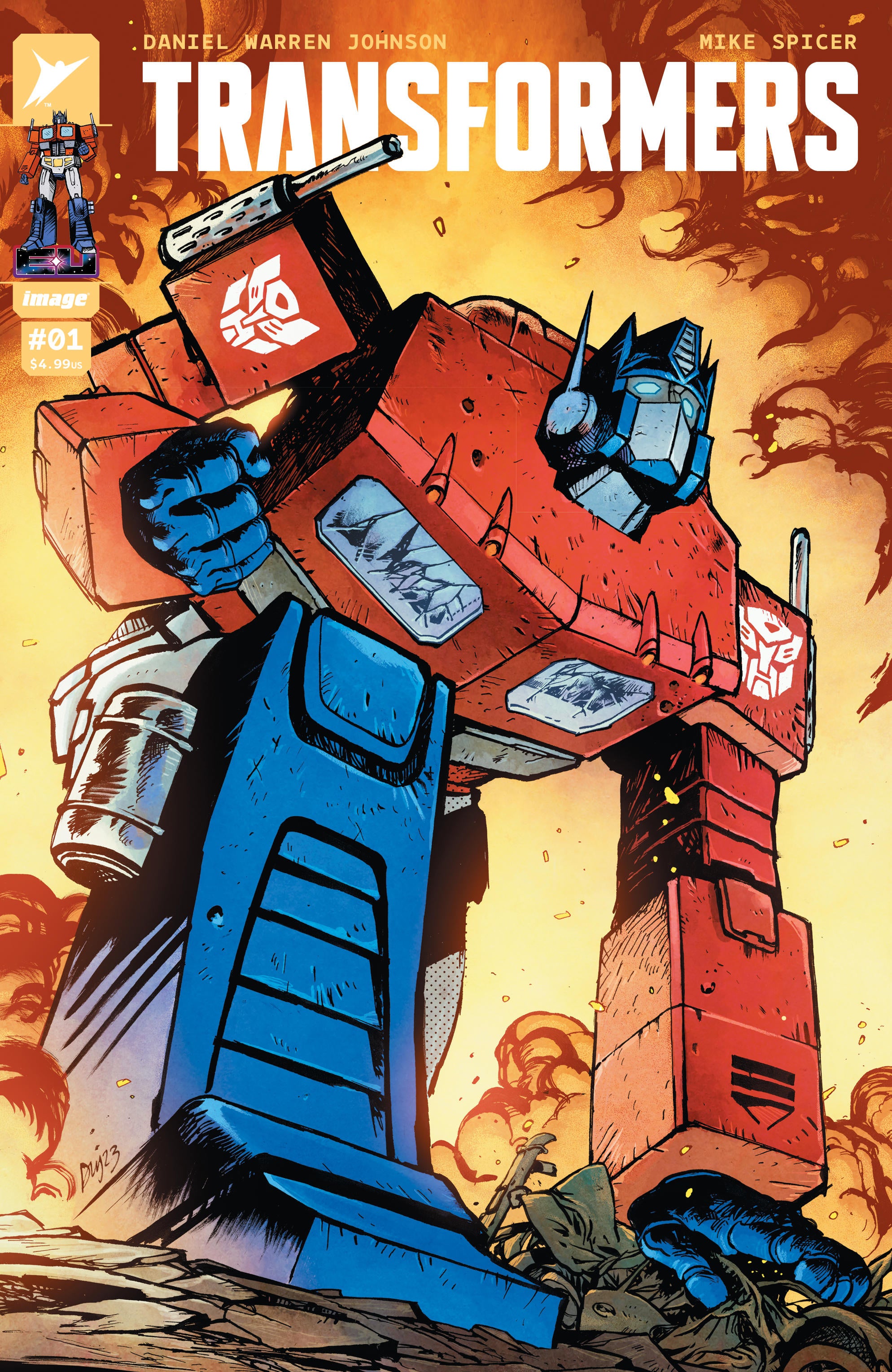 First Look at Daniel Warren Johnson's Tranformers #1 From Skybound ...