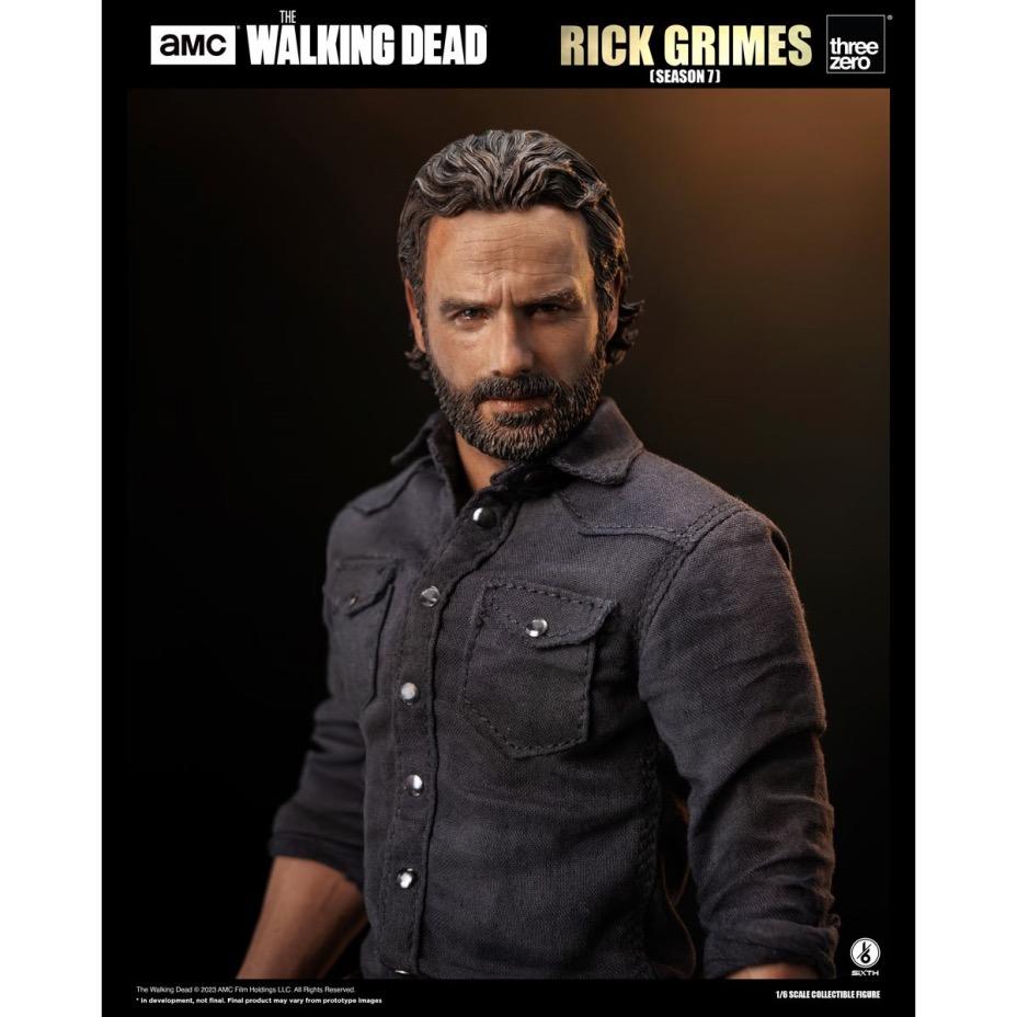 The Walking Dead: Rick Grimes Gets New Threezero Figure