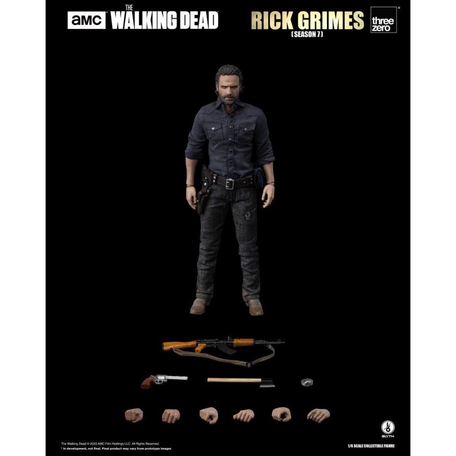 The Walking Dead: Rick Grimes Gets New Threezero Figure