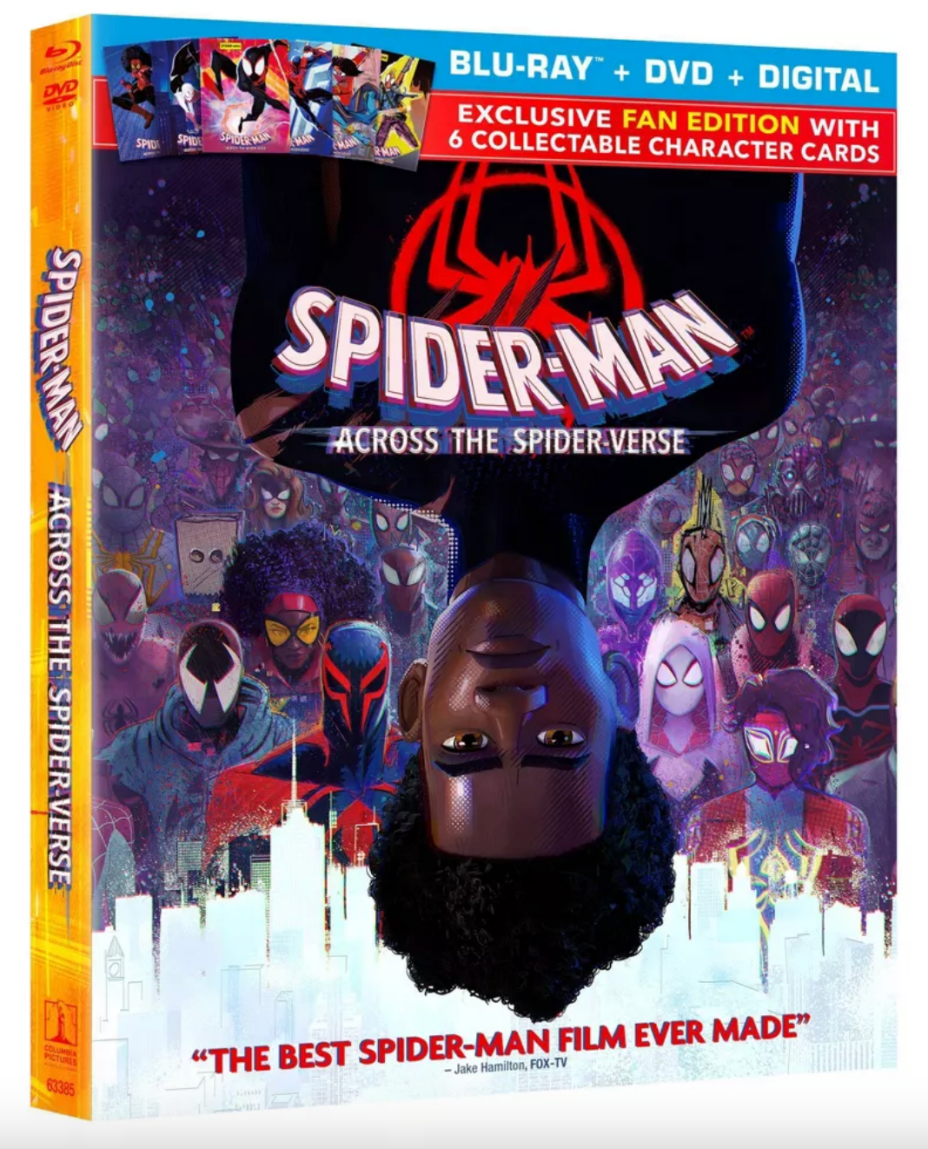 Spider-Man: Across the Spider-Verse Swings onto 4K UHD, Blu-ray and DVD