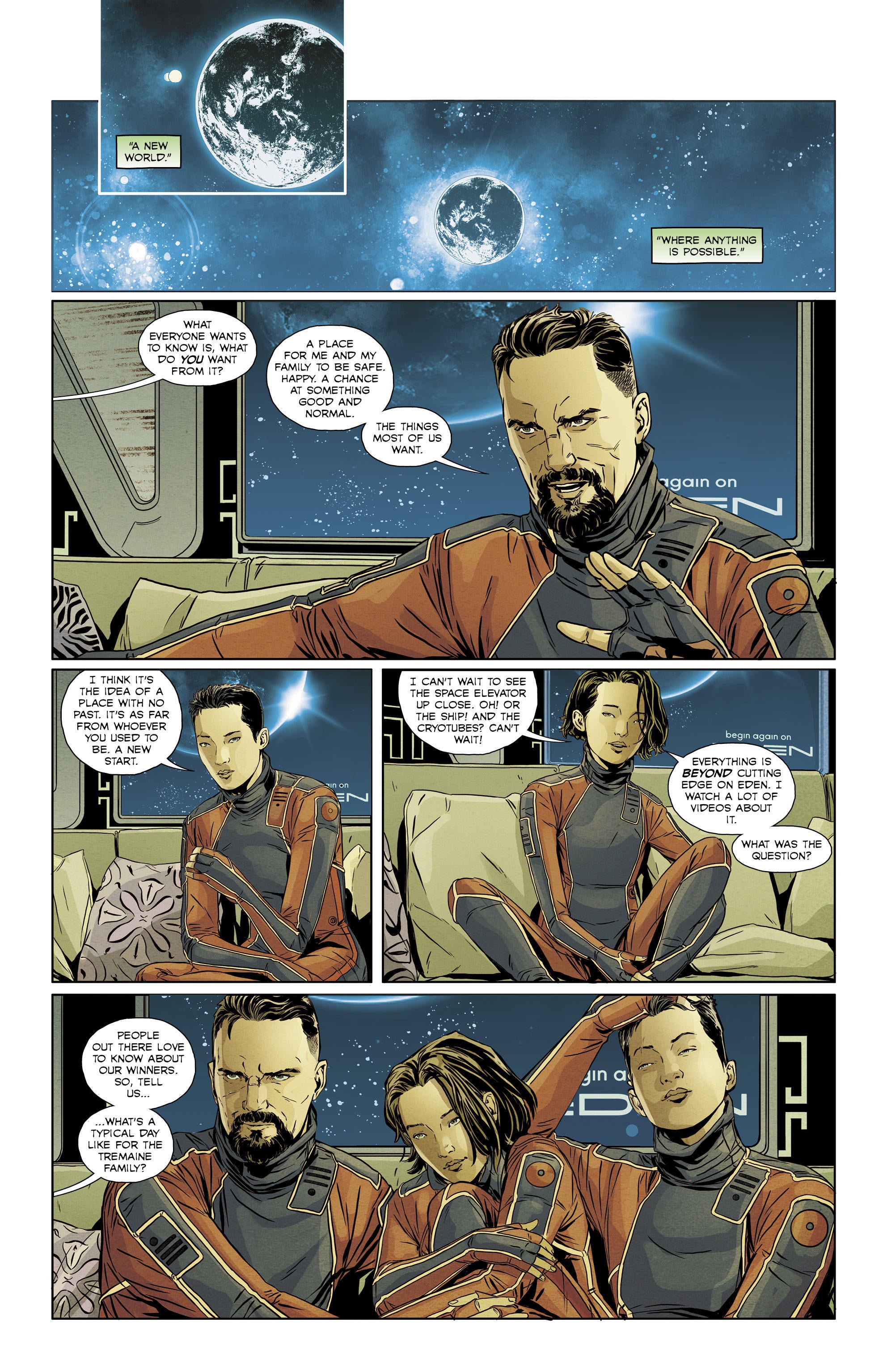 Humanoids Reveals First Look at Sci-Fi Thriller Series Eden (Exclusive)