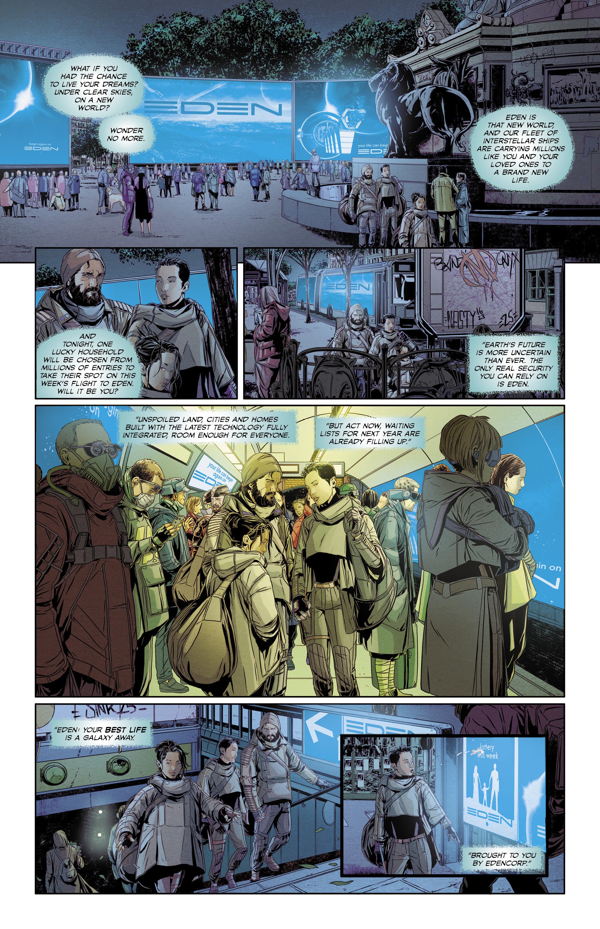 Humanoids Reveals First Look at Sci-Fi Thriller Series Eden (Exclusive)