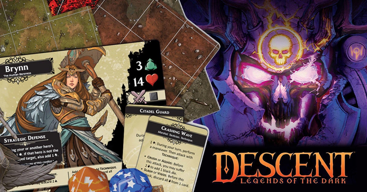 Fantasy Flight Games' Descent Act II: The Betrayer's War is Available Now