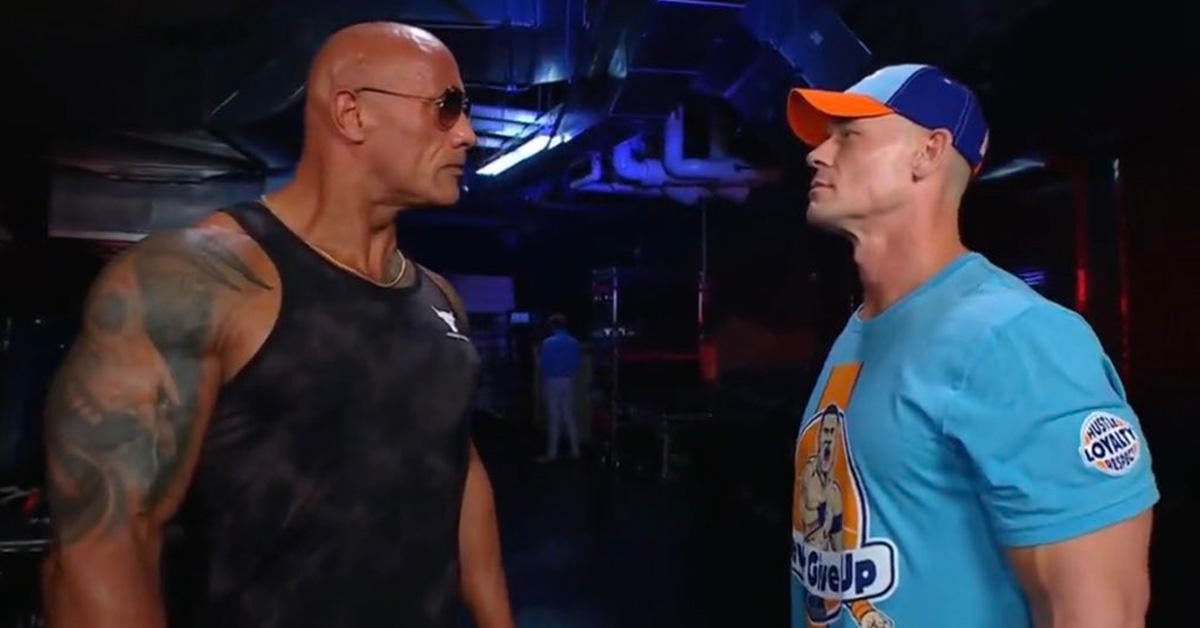 Watch: Unheard Conversation Between John Cena and The Rock From WWE ...