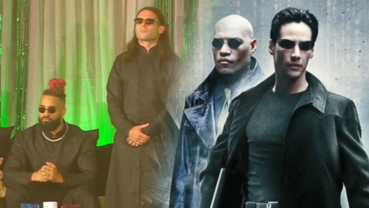 WWE's Meta-Four Reveal Matrix Looks on NXT