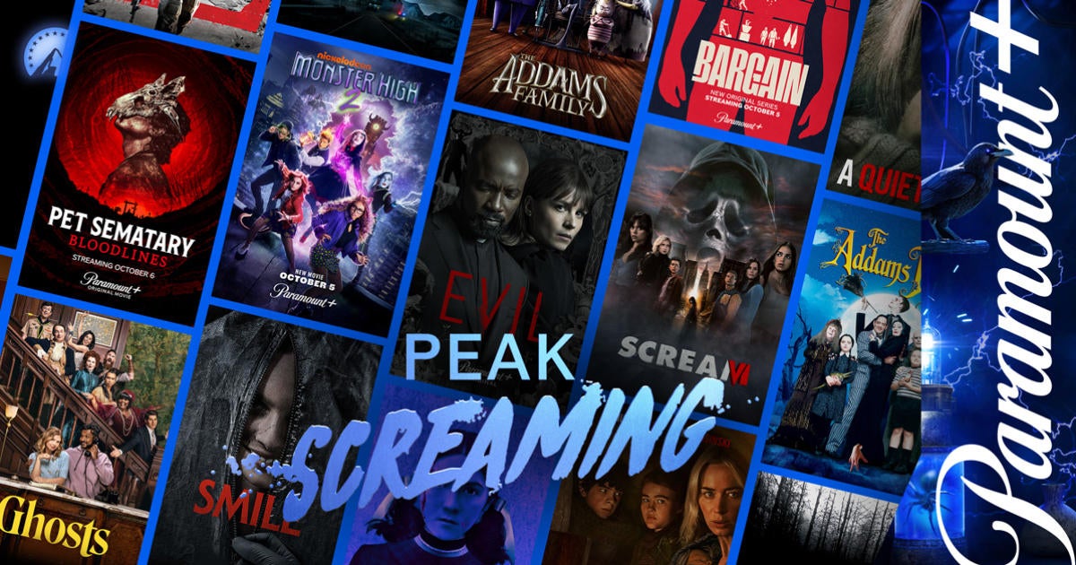 Paramount+ Launches 'Peak Screaming' Collection for Halloween