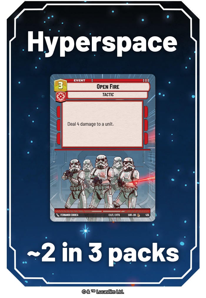 Star Wars: Unlimited Reveals First Look at Sparks of Rebellion Boosters ...