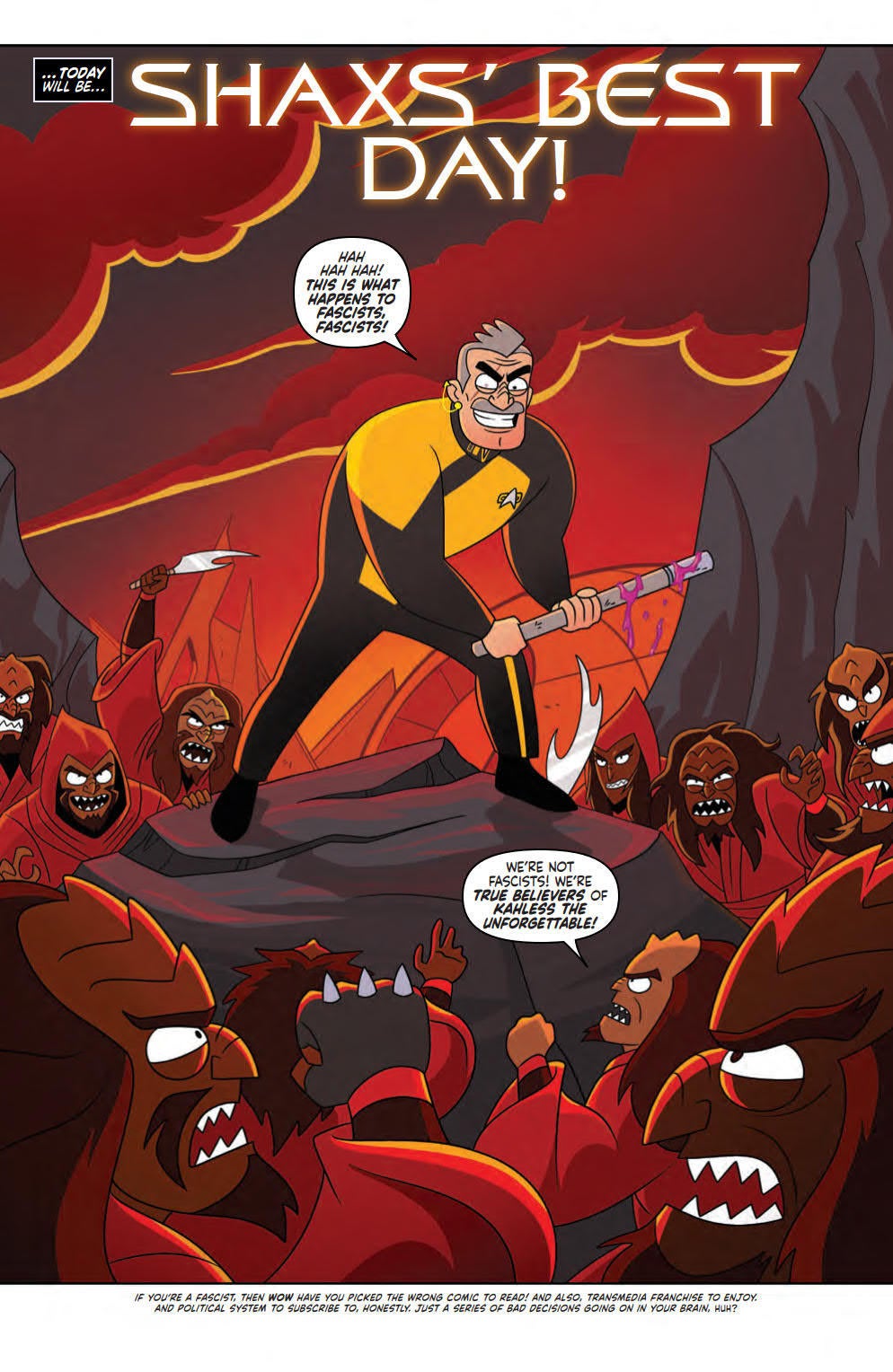Star Trek: Lower Decks' Shaxs Has His Best Day Ever In New Preview