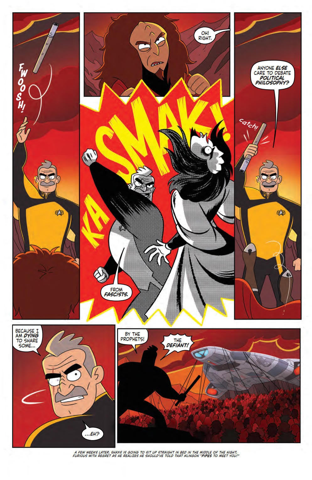 Star Trek: Lower Decks' Shaxs Has His Best Day Ever In New Preview