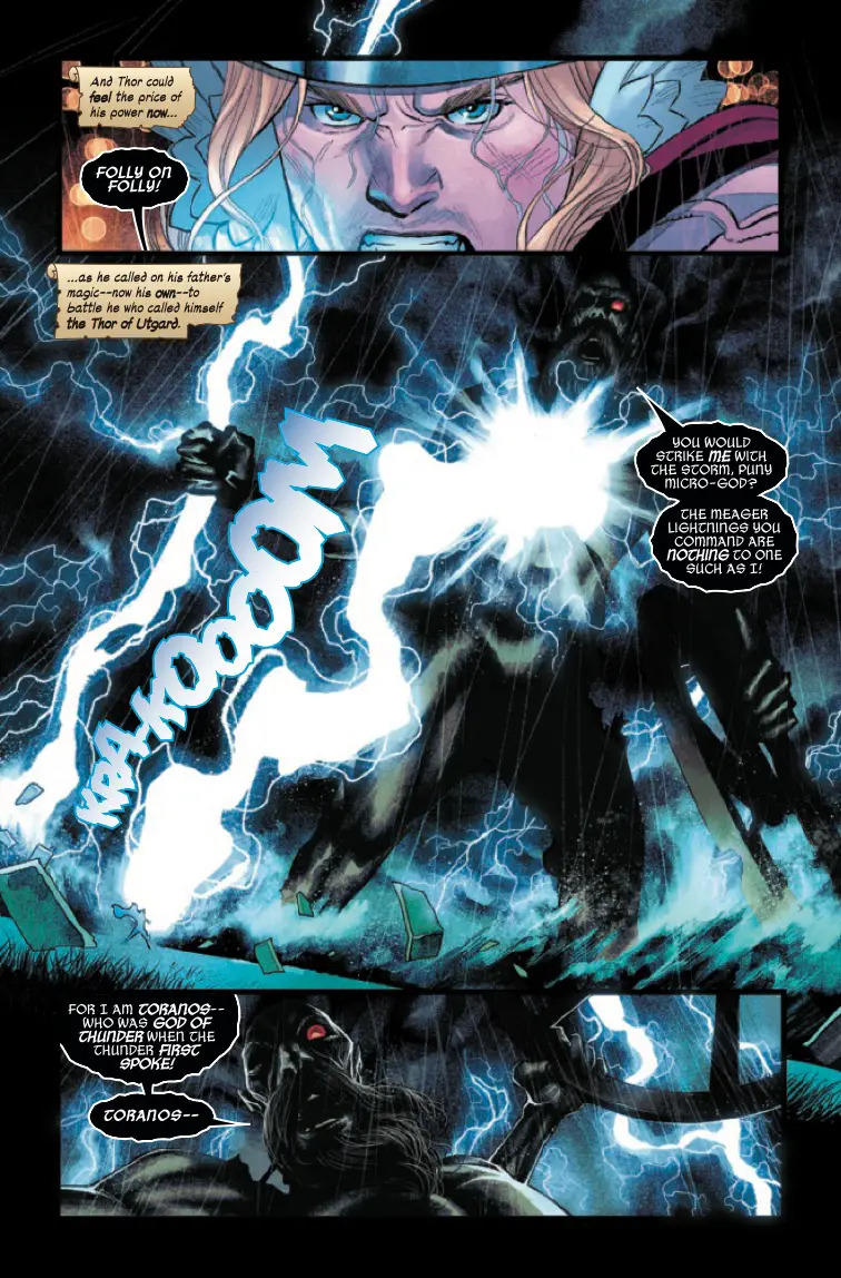 Marvel's Thor Preview Shows Odin Cutting Out His Own Eye