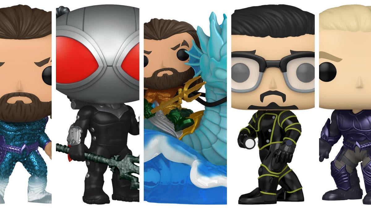 Aquaman and the Lost Kingdom Gets a Big Wave of Funko Pops