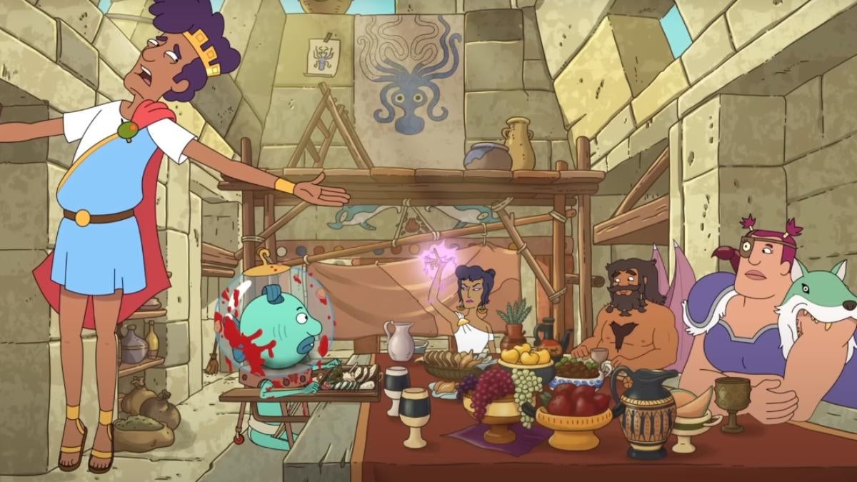 Krapopolis Celebrates Premiere With Drone Show: Watch