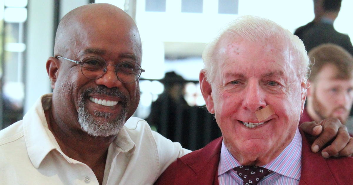 Darius Rucker Delivered an Incredible Gift to Ric Flair After Serious ...