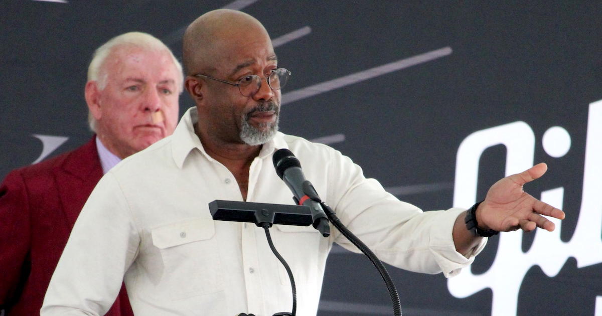 Darius Rucker 'Shocked' and Emotional as He Receives Major Honor