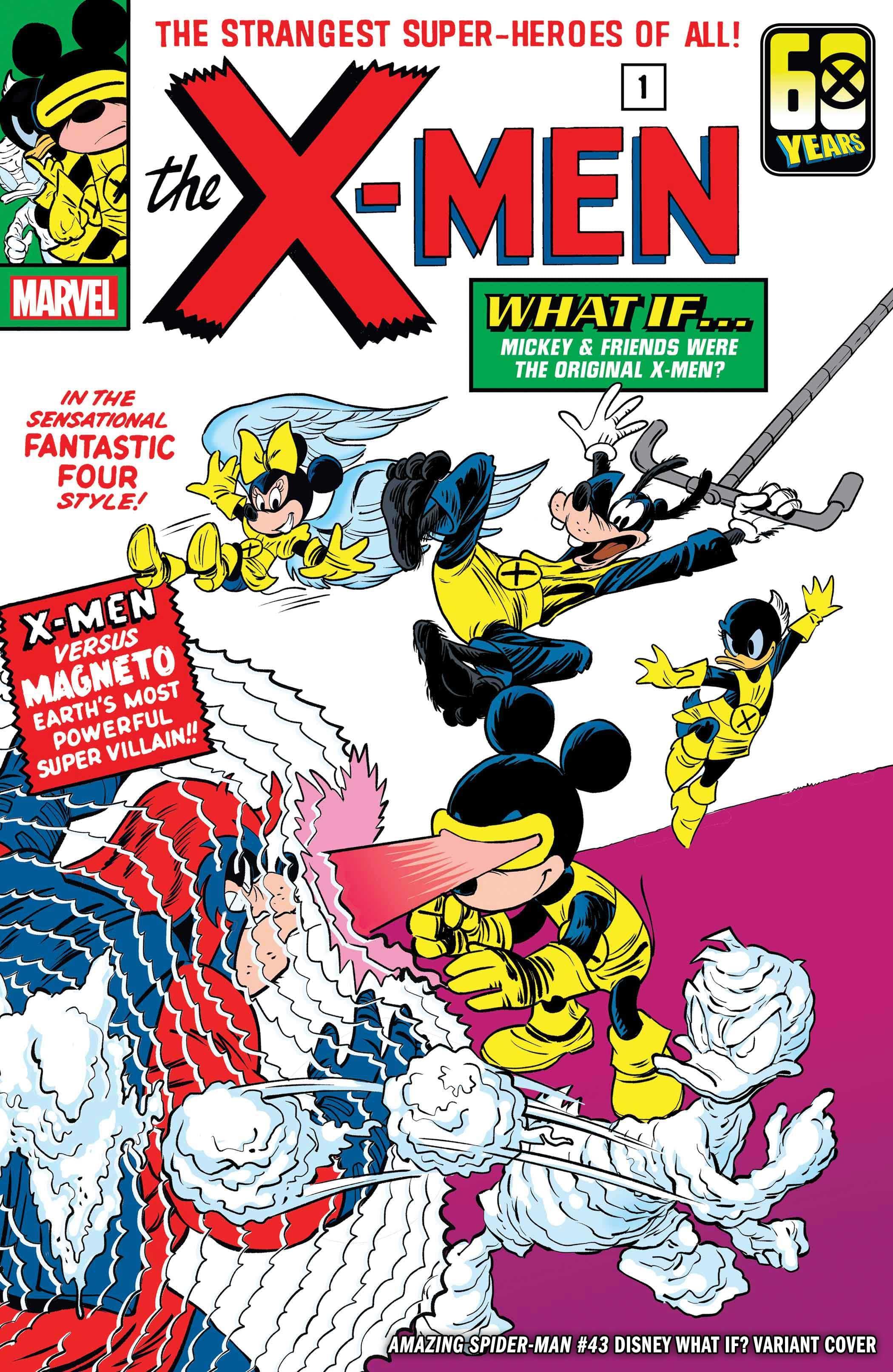 New Disney What If? Variant Covers Celebrate Avengers and X-Men's 60th ...