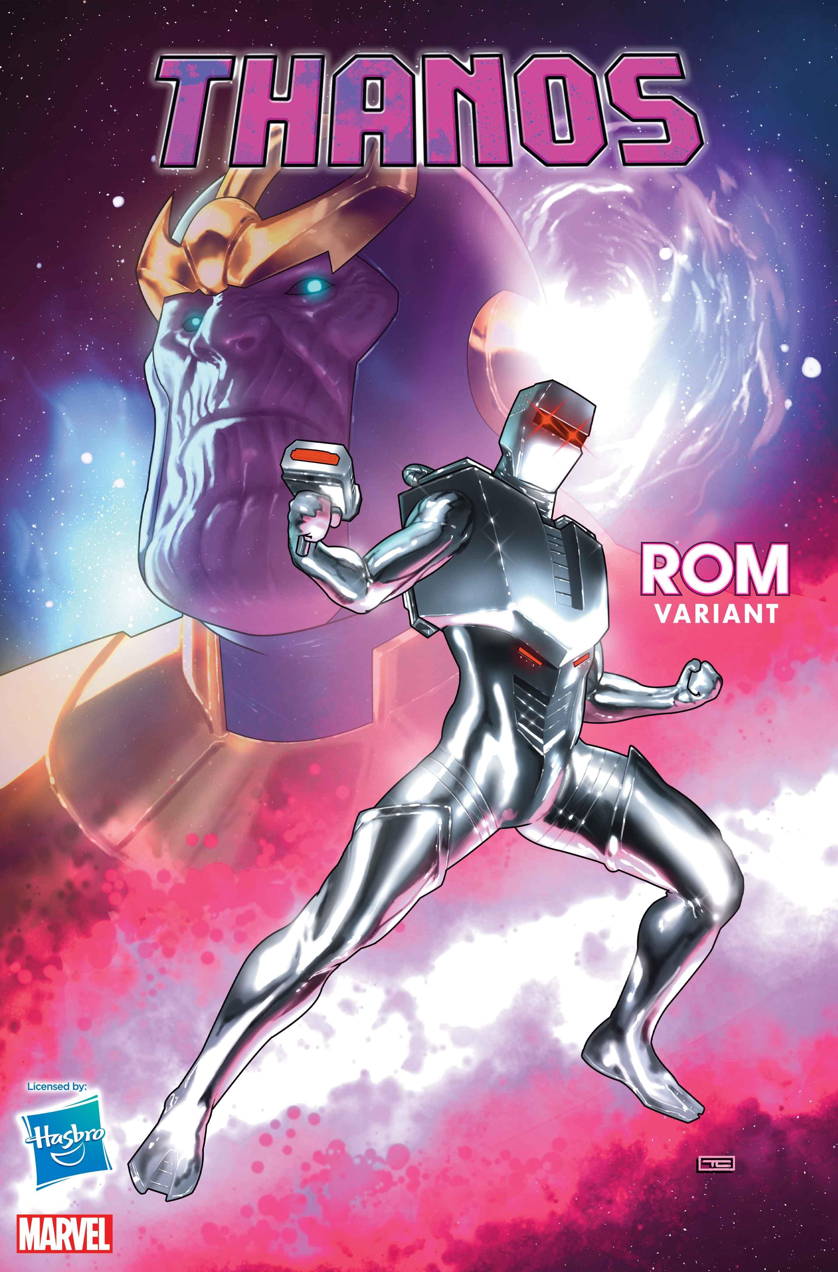Hasbro's Rom Returns to Marvel on New Variant Cover Series