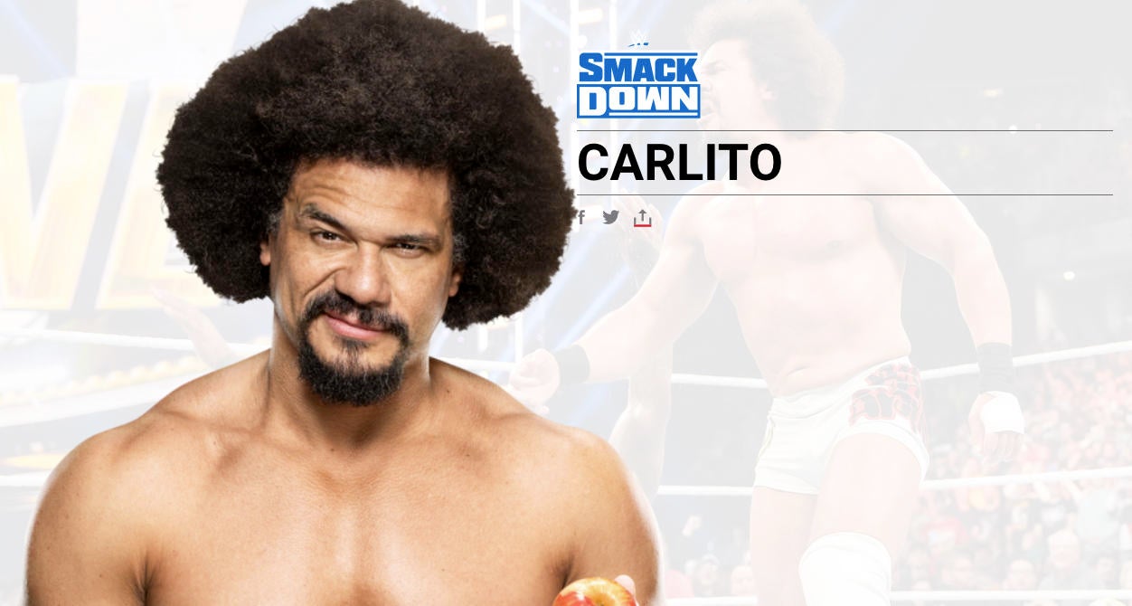 WWE Officially Adds Carlito to the Active Roster