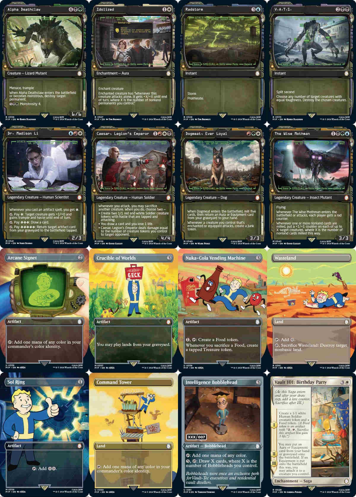 Magic: The Gathering Reveals First Look at Fallout Set