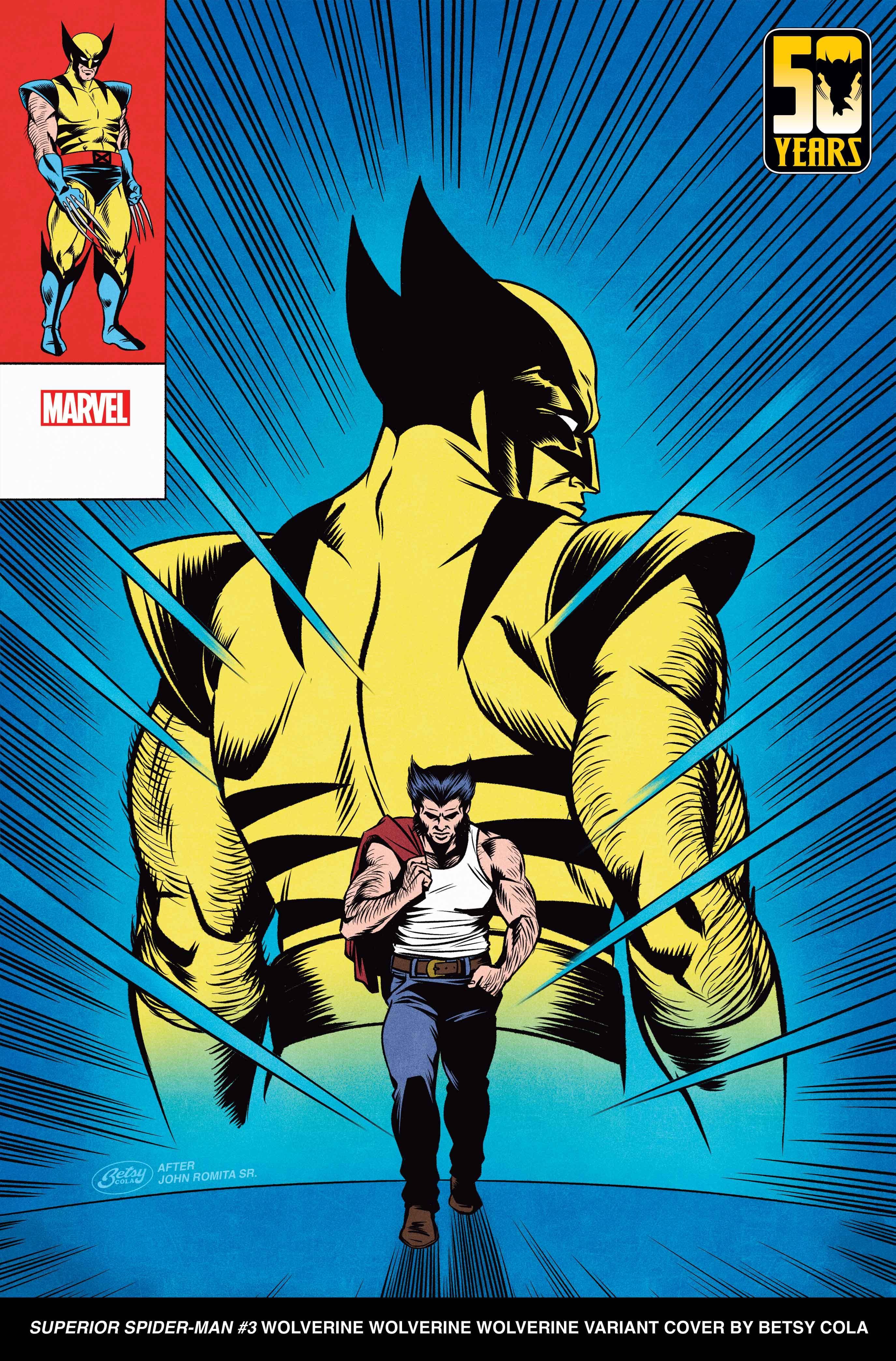 Wolverine 50th Anniversary Variants Pay Homage to Famous Marvel Comics ...