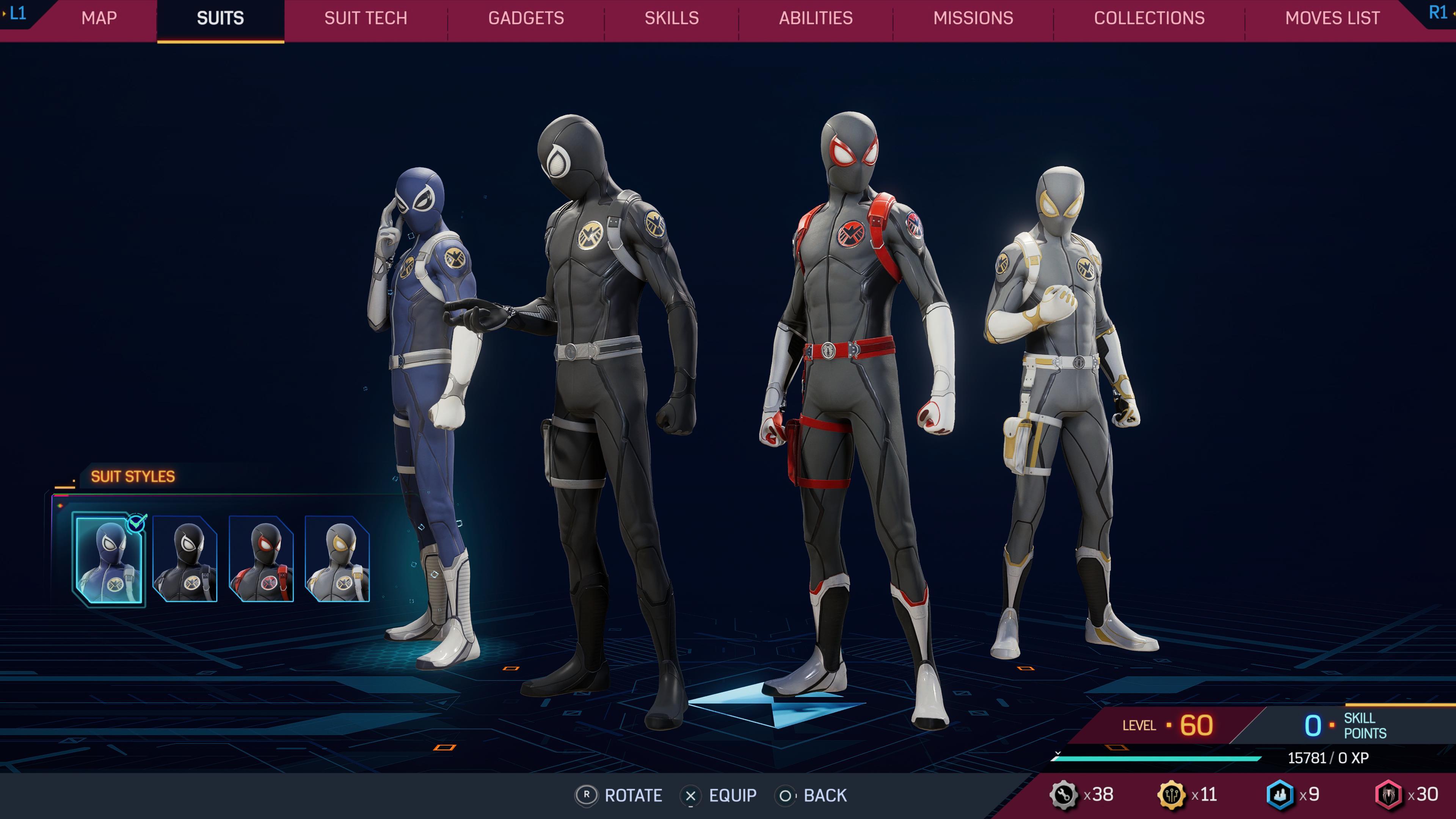 Every Unlockable Suit in Marvel's Spider-Man 2