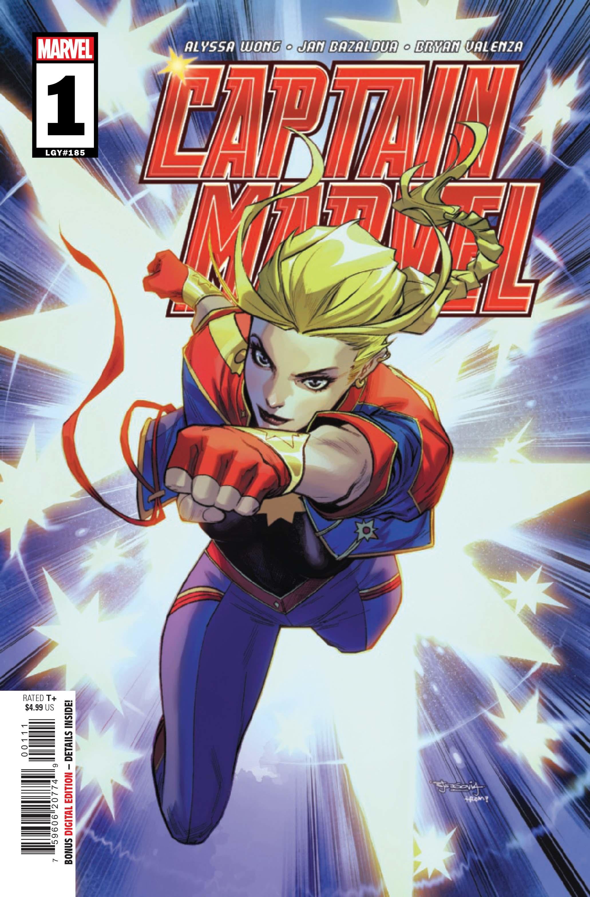 Captain Marvel Debuts Her New Costume in Preview of Marvel Series ...