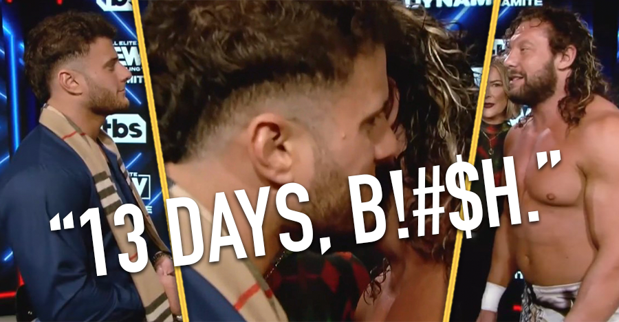 MJF vs. Kenny Omega Teased on AEW Dynamite MJF vs. Kenny Omega Teased on AEW Dynamite