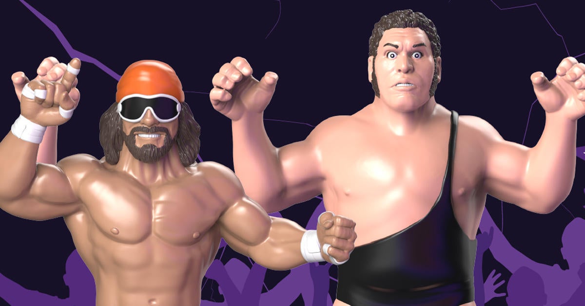 Major Bendies' Big Rubber Guys Reveals Andre the Giant and Macho Man ...