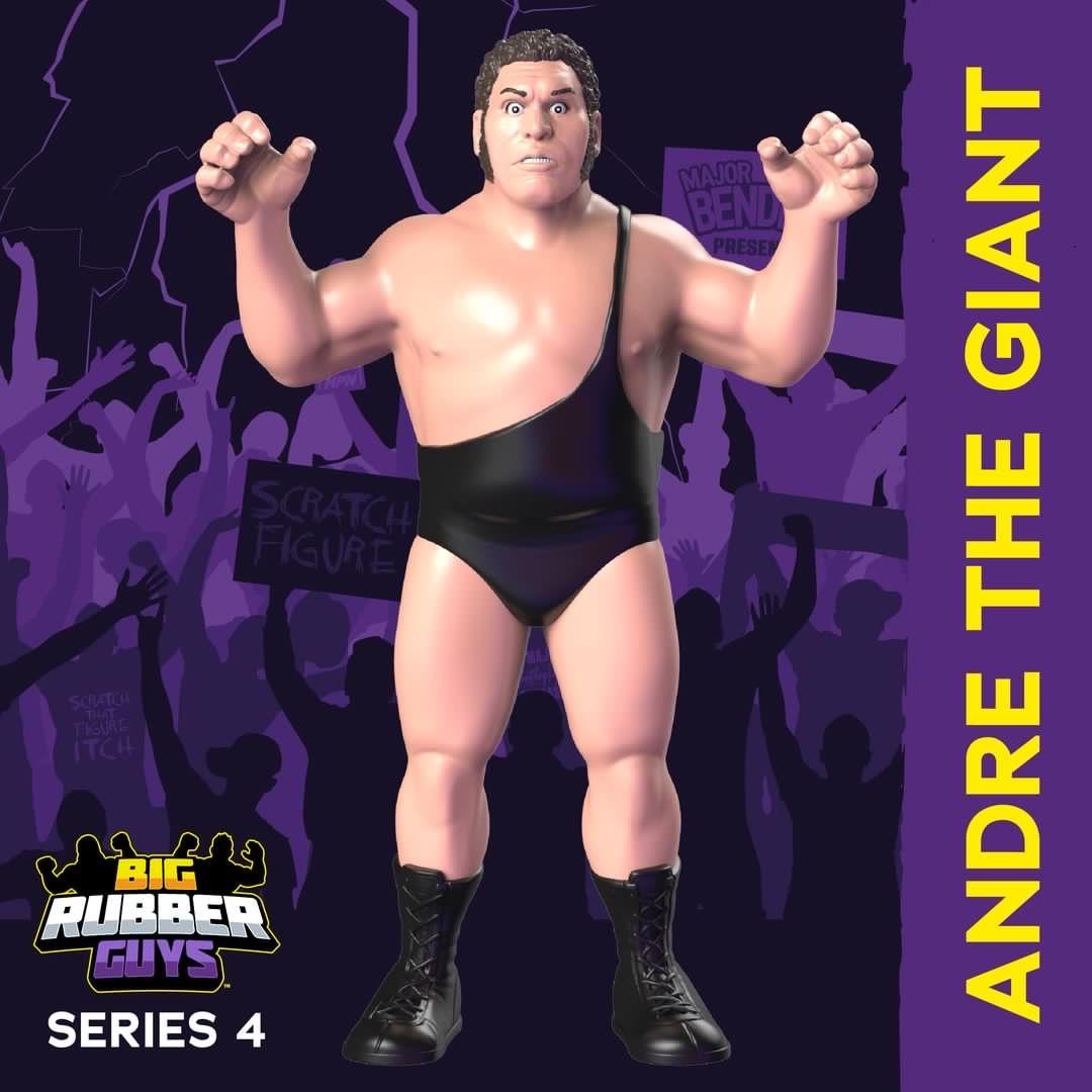 Major Bendies' Big Rubber Guys Reveals Andre the Giant and Macho Man ...