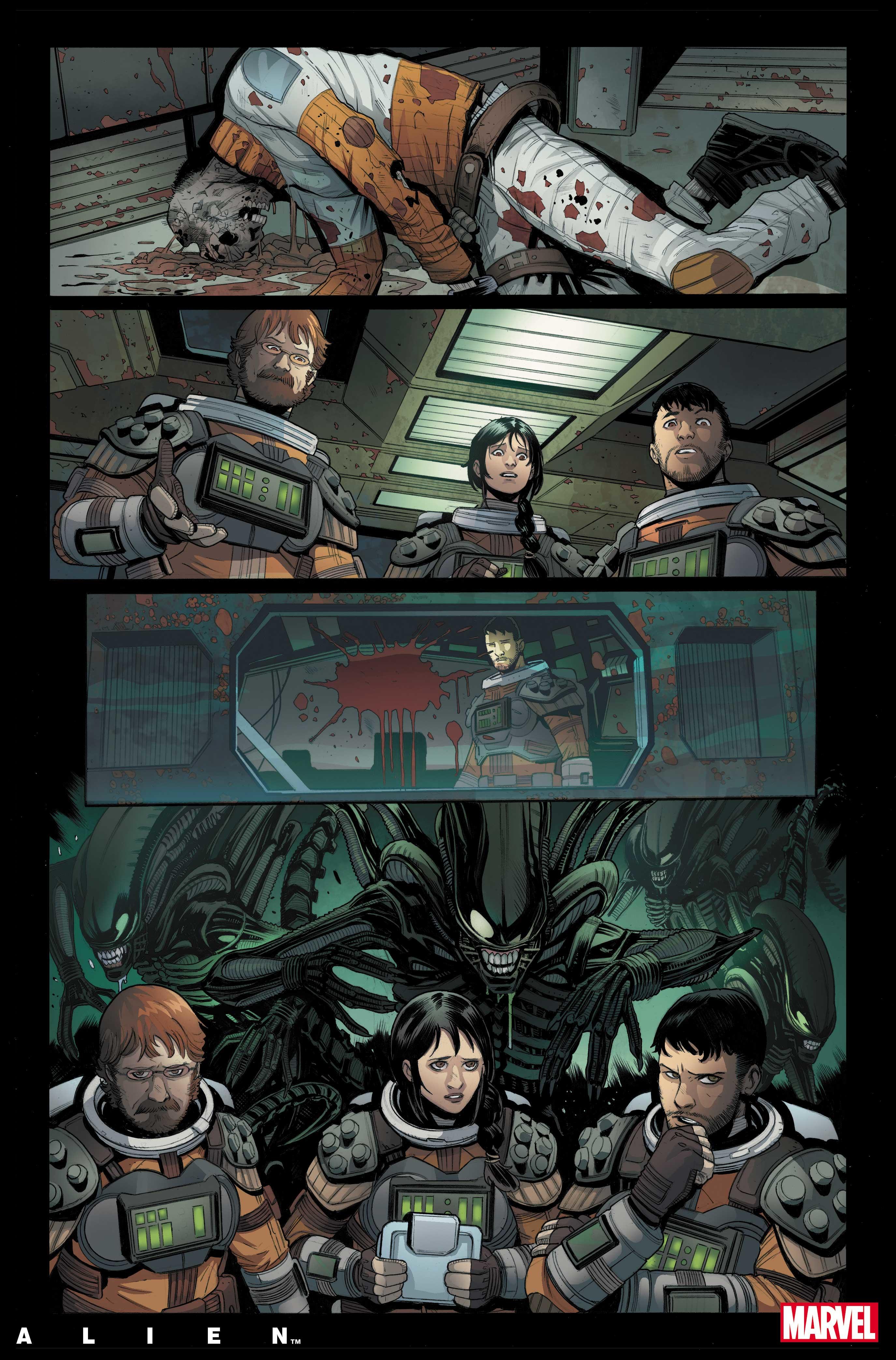 Marvel Teases the Horrors of Alien's Past and Present in First Look at ...