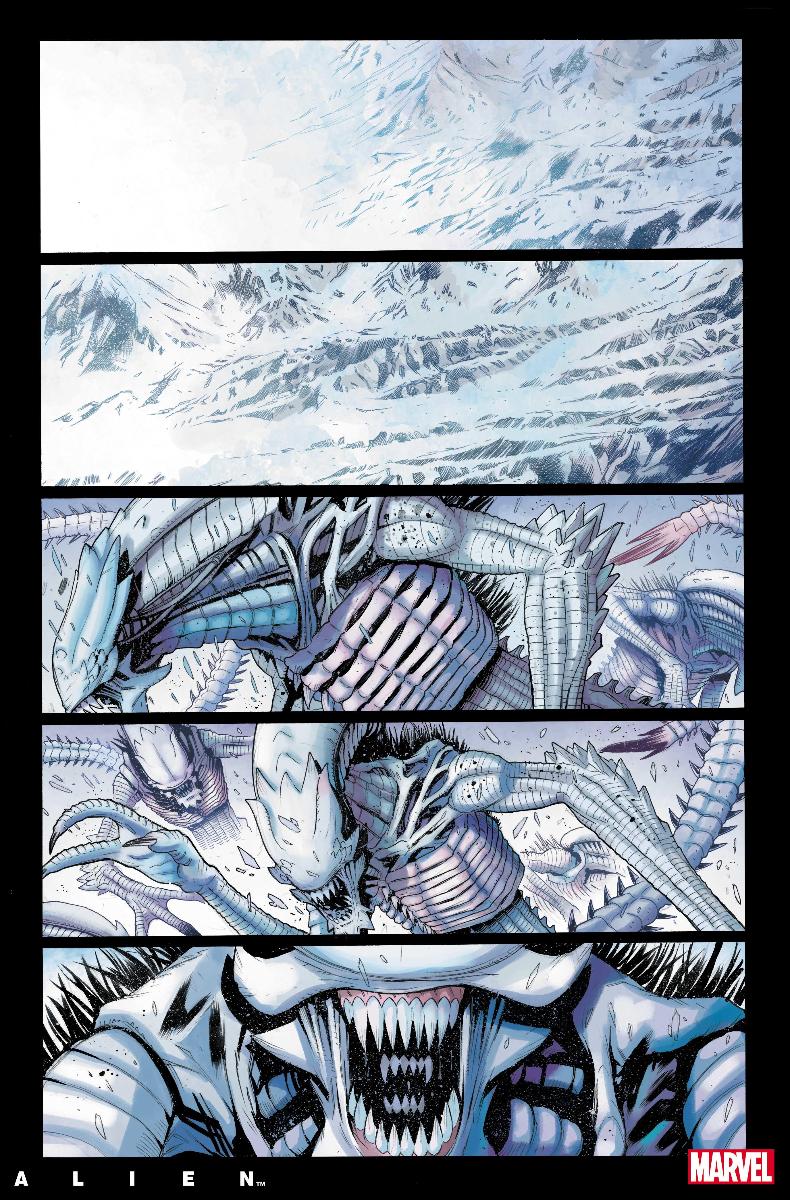 Marvel Teases the Horrors of Alien's Past and Present in First Look at ...