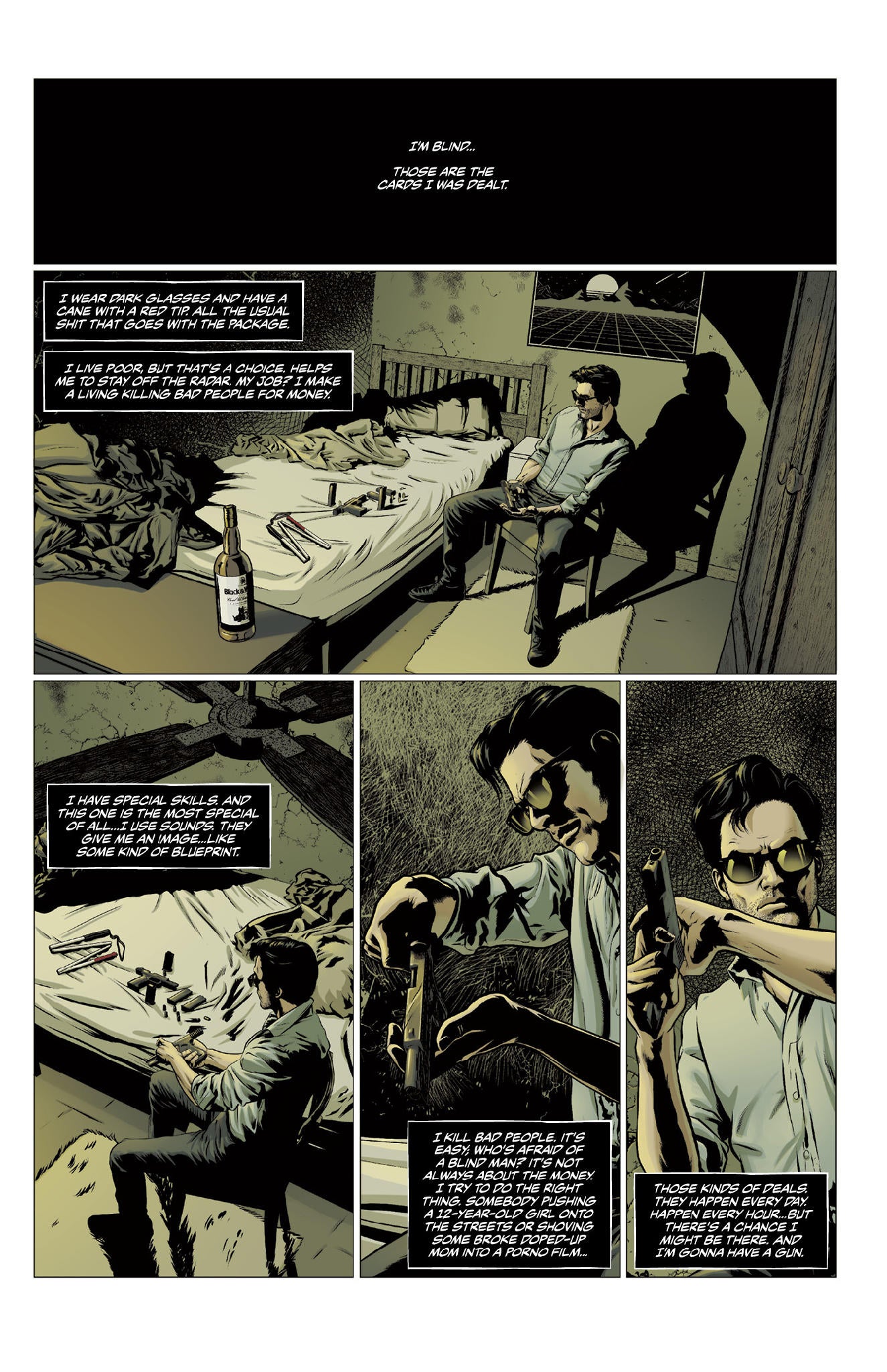 Dark Horse Comics Reveals Cain Hardcover First Look Preview