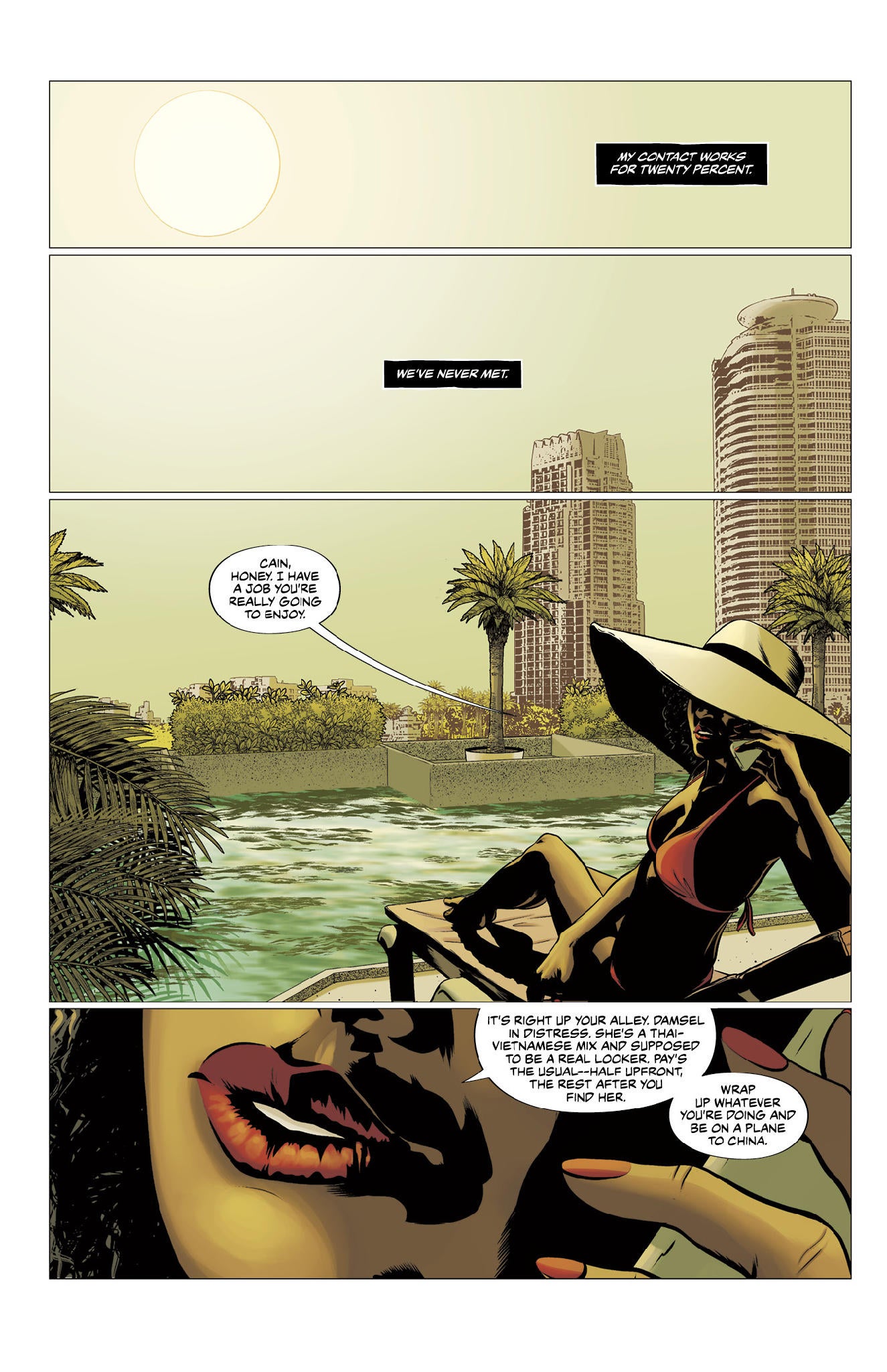 Dark Horse Comics Reveals Cain Hardcover First Look Preview