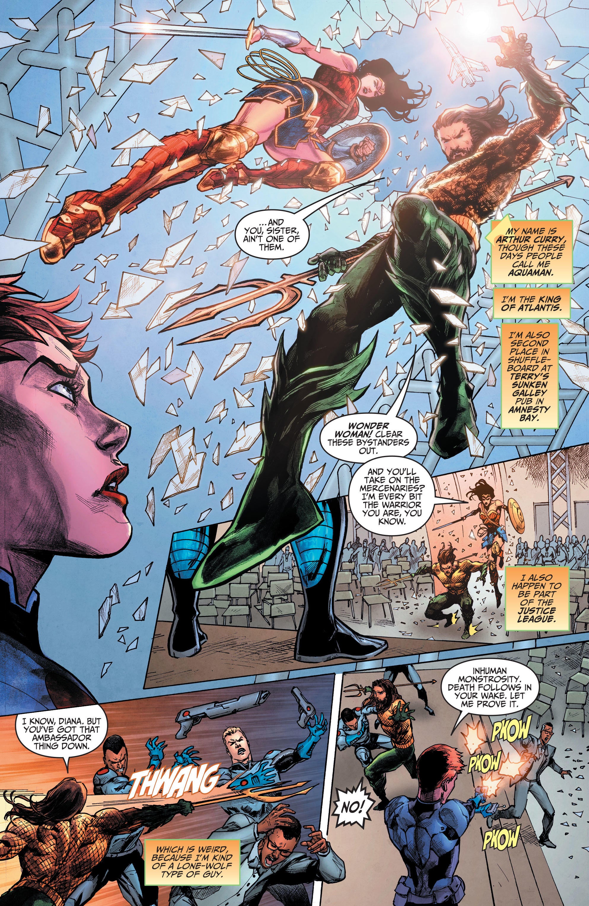 DC's Aquaman 2 Prequel Comic Reveals Justice League Cameos