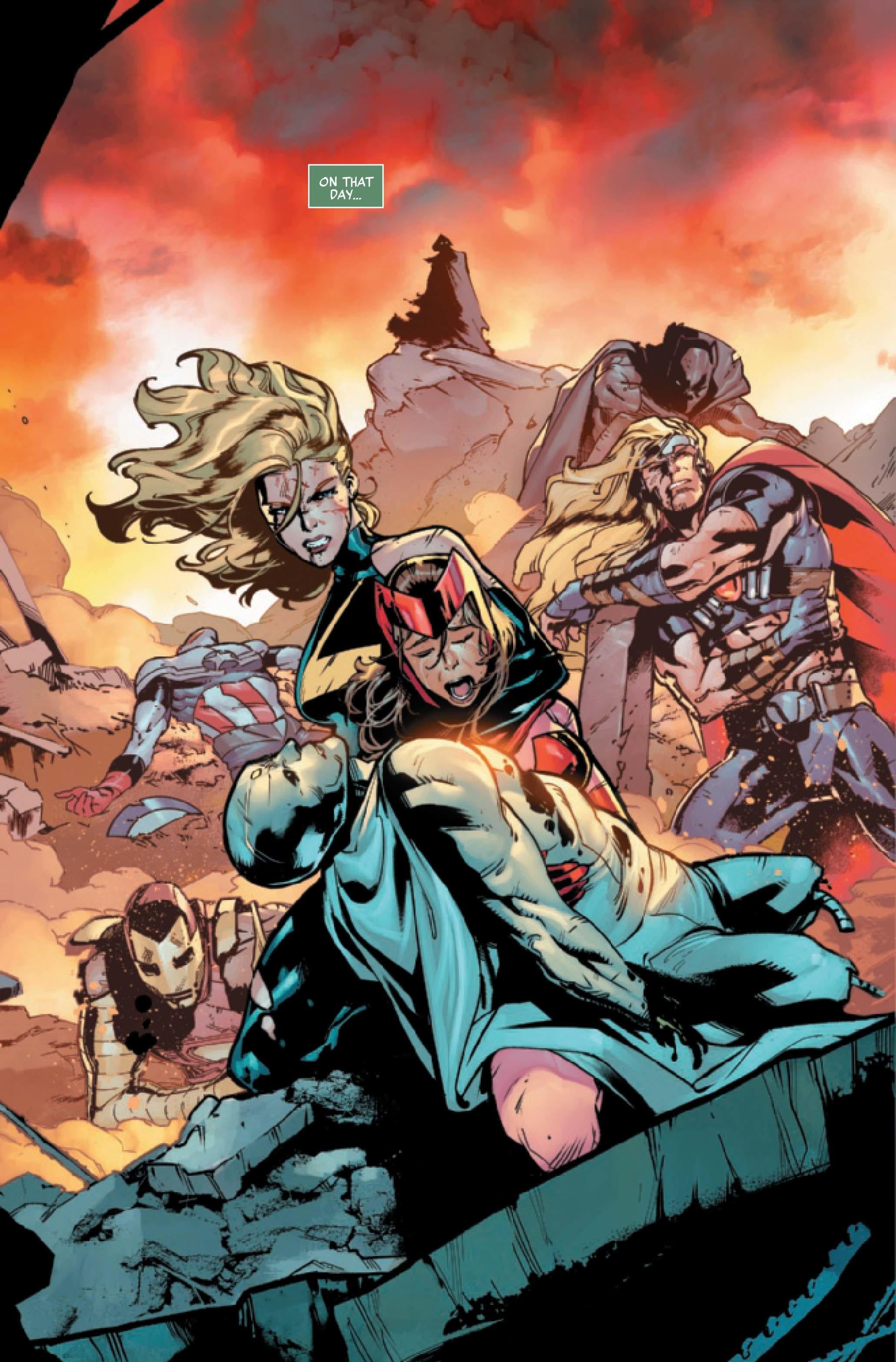Avengers Preview Reveals Vision's Death, Return of Controversial Thor ...