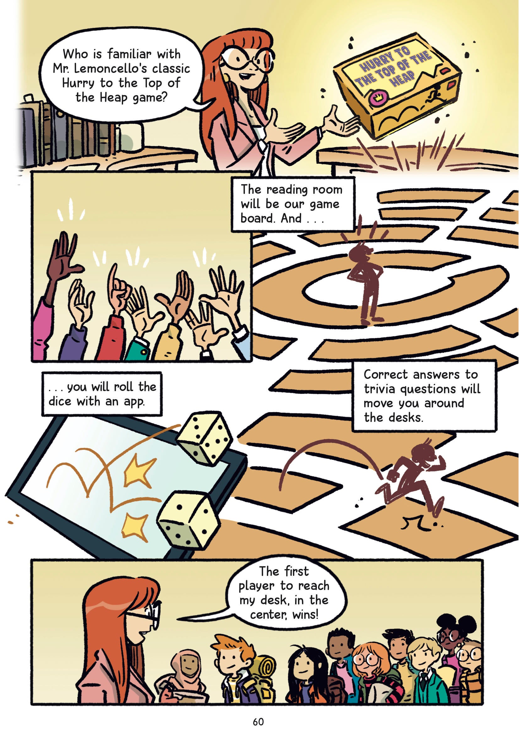 Exclusive Preview: Escape From Mr. Lemoncello's Library: The Graphic Novel