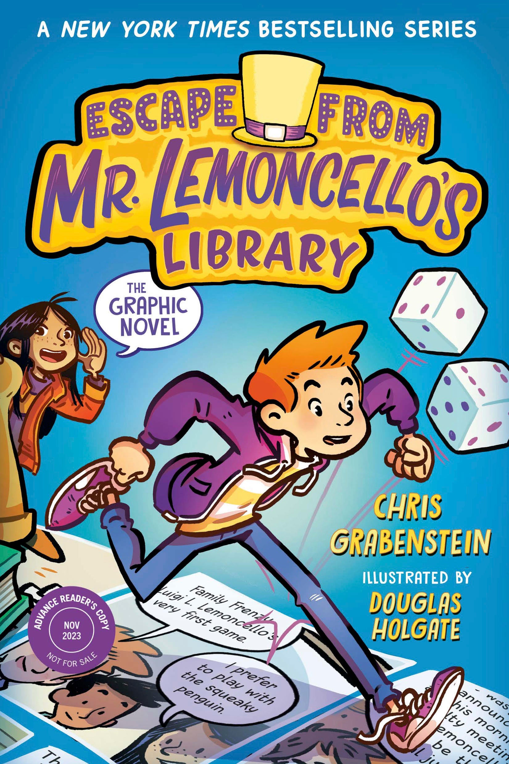Exclusive Preview: Escape From Mr. Lemoncello's Library: The Graphic Novel